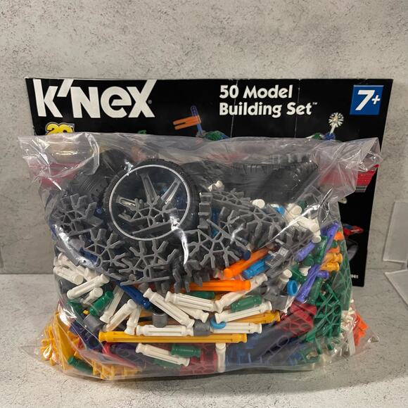 K'Nex | Toys | Knex 2th Anniversary 50 Model Building Set 700 Piece ...